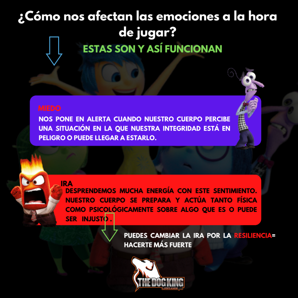 ¿Cómo actúan las emociones en nuestro juego? - The Dog King Academy